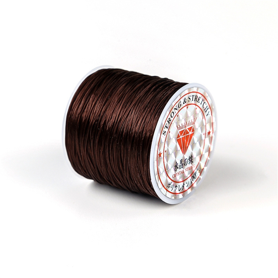 10M/50M/Roll Strong Elastic Crystal Beading Cord for Bracelets Stretch ...