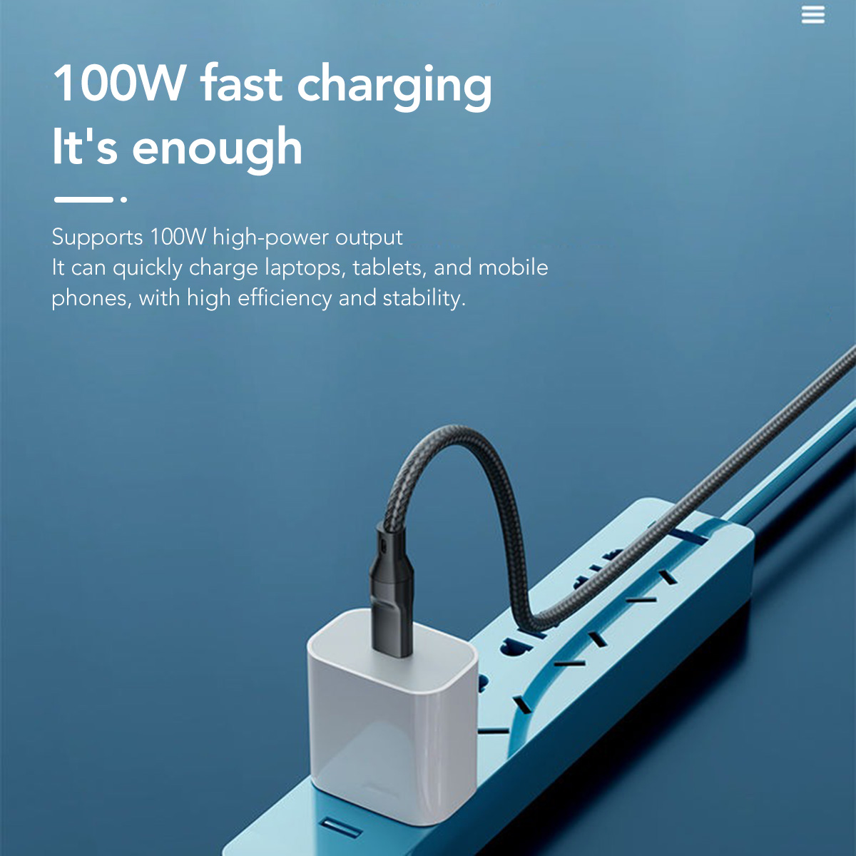 PD Cable with LED Display, 120W USB Type C Charge Cable for Mobile ...