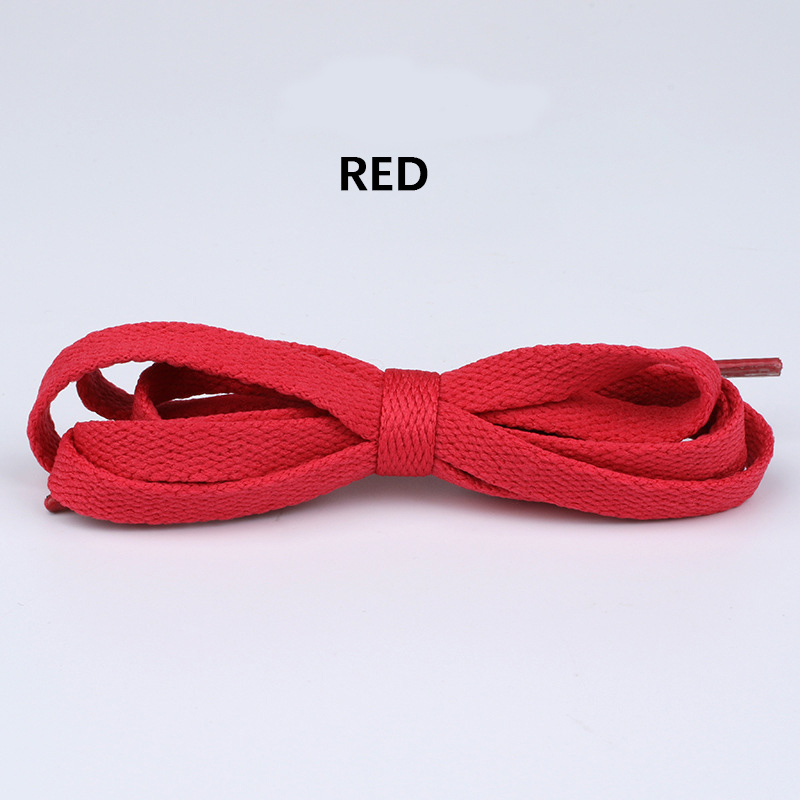 1 Pair Flat Shoelaces 5/16" Wide Flat Shoe Laces for Adults & Kids ...