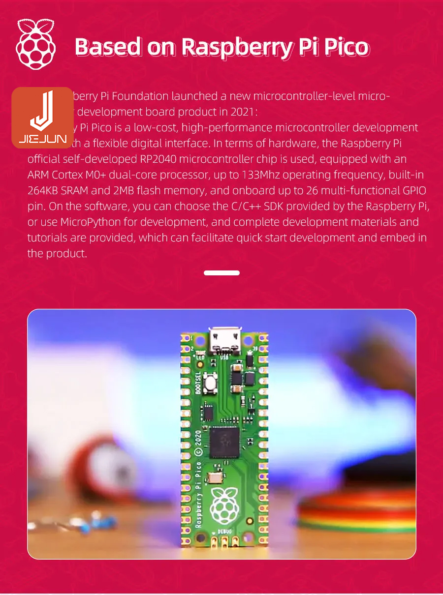 Raspberry PI pico Sensor Kit development board Get started with ...
