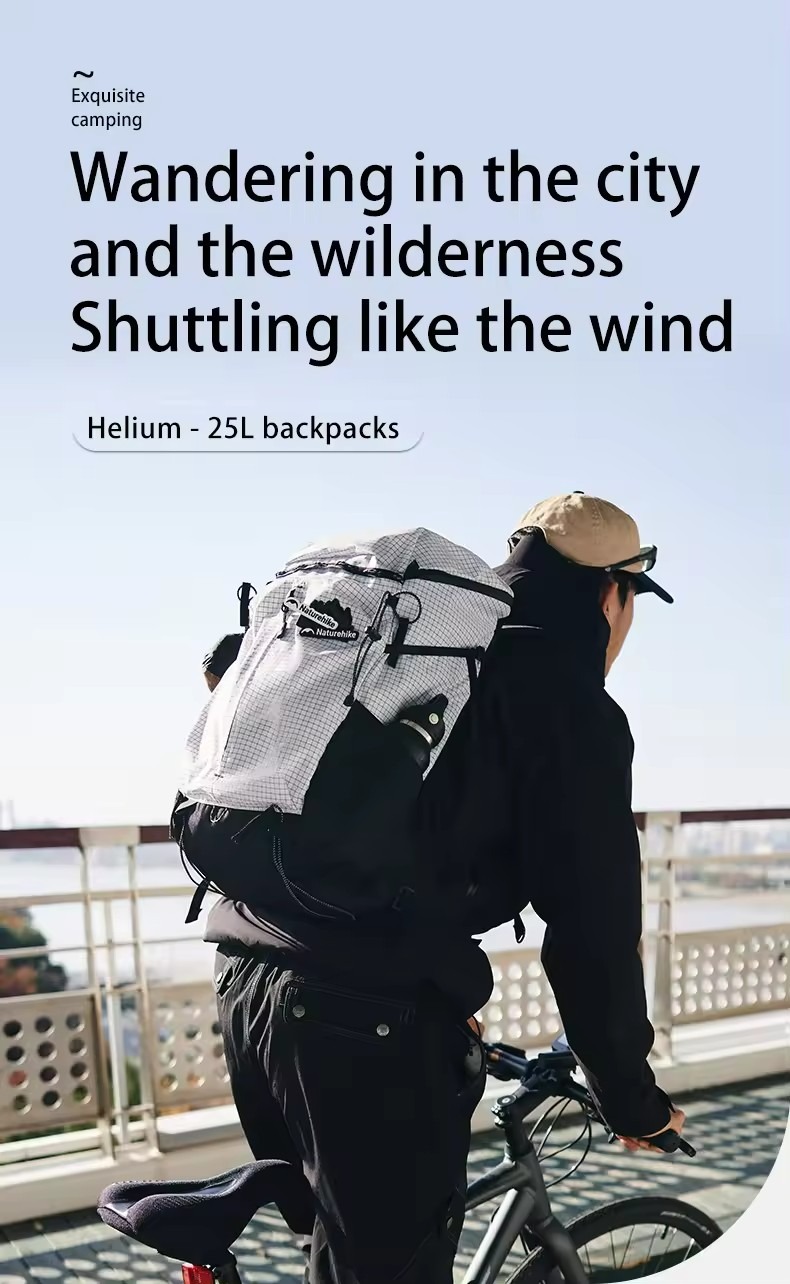 Naturehike Helium 25L Backpack Waterproof Professional Mountaineering ...