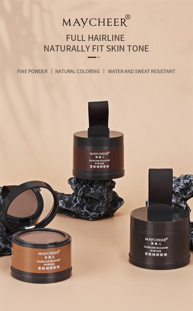 Maycheer Hair Shadow Powder Waterproof Hair Hairline Powder For ...