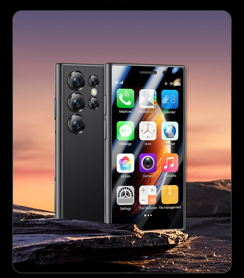 Mini s23Pro 4G Smartphone 3 Inch Mini Mobile Phone Android 9 Dual SIM ...