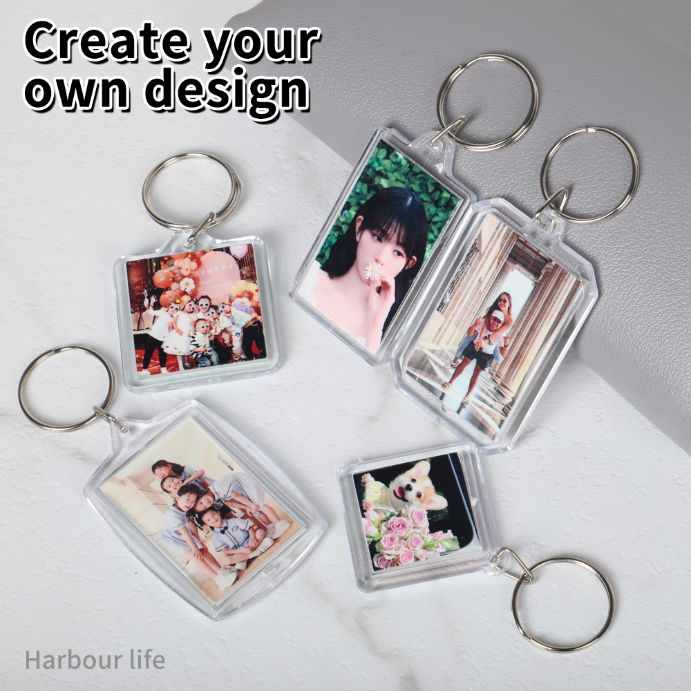 Custom Acrylic Keychain 钥匙扣 定制 Couple Gift Picture Men Creative ...