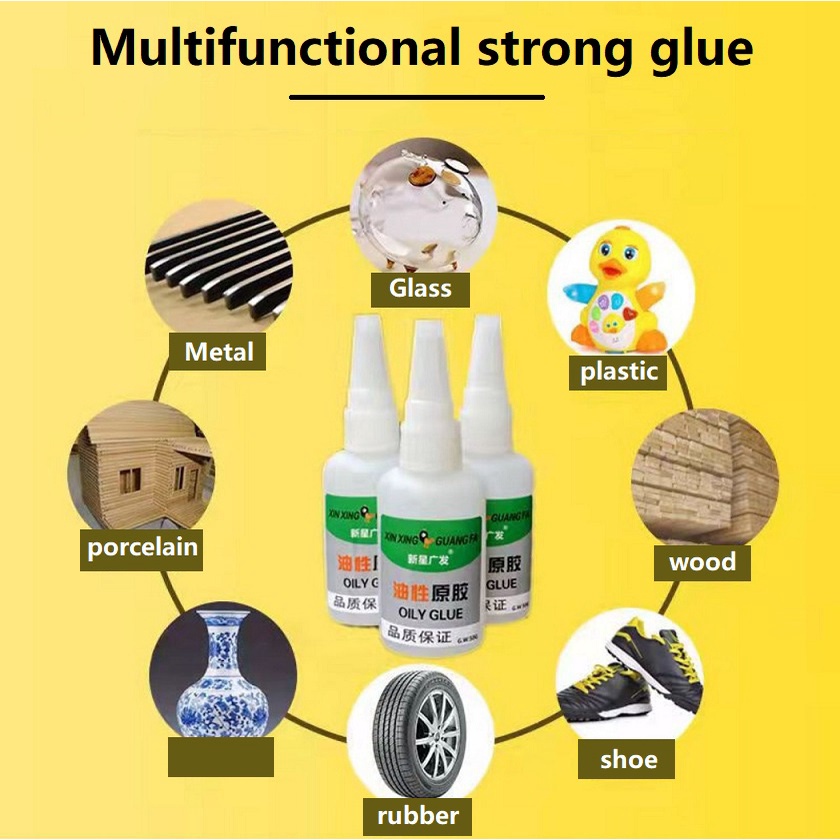 Universal Oil-Based Adhesive - Strong High Viscosity Glue for Shoes ...