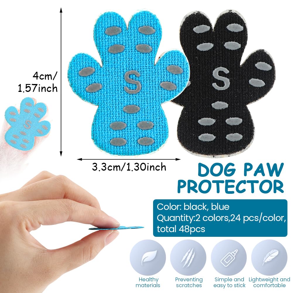 4-piece dog paw protection anti slip pad, floor anti slip, anti slip ...