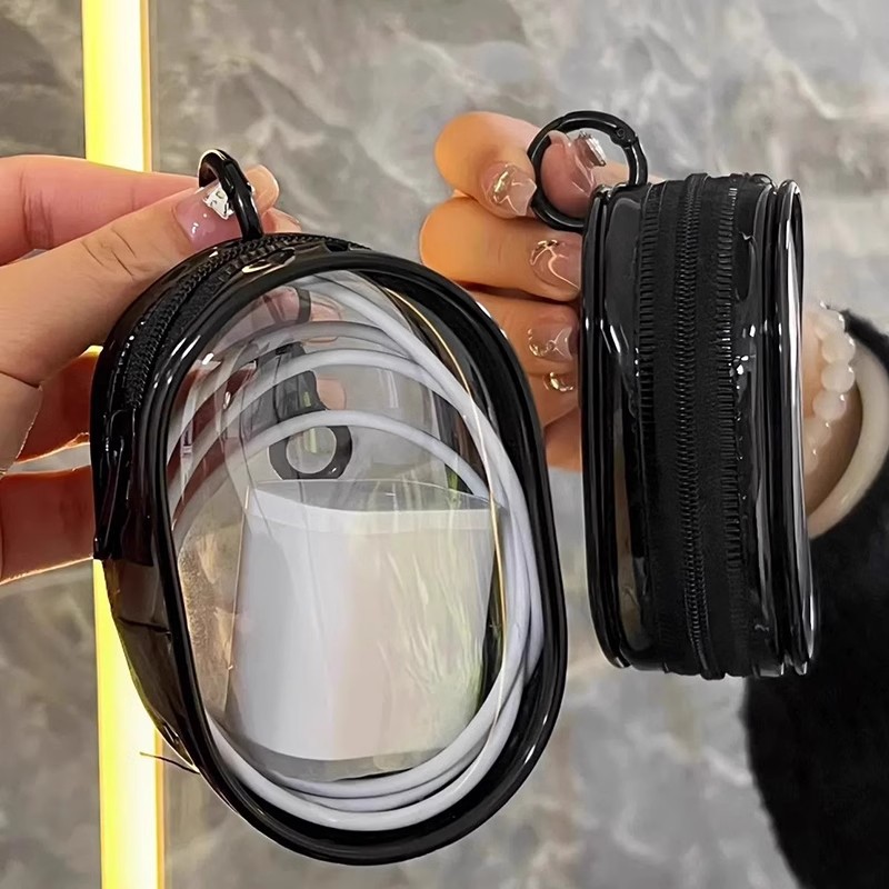 1pcCharging cable storage bag, data cable, headphone cable, carry on ...