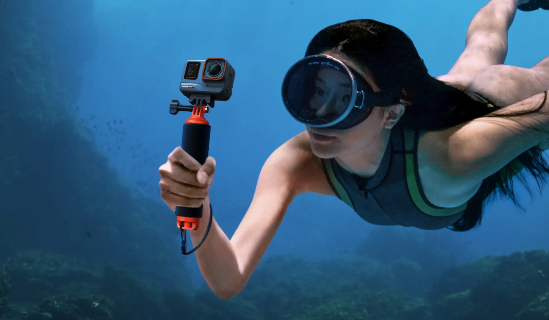 Insta360 Floating Hand Grip for Insta360 X5/Ace Pro 2/X4/GO 3S/Ace Pro/X3/GO 3/ONE X2 | Shopee ...