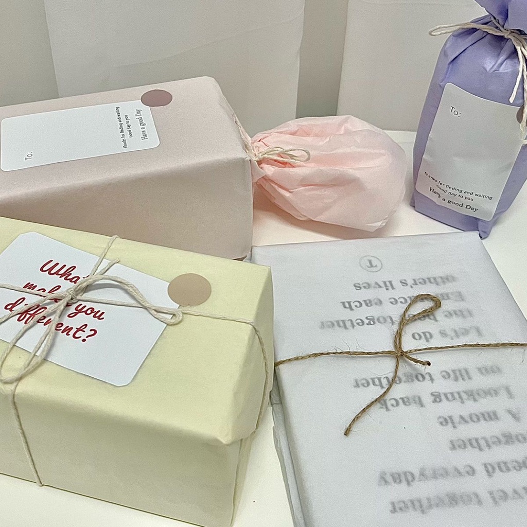 5pcs Ins Cream Color Sydney Paper Birthday Gift Flower Wrapping Photo ...