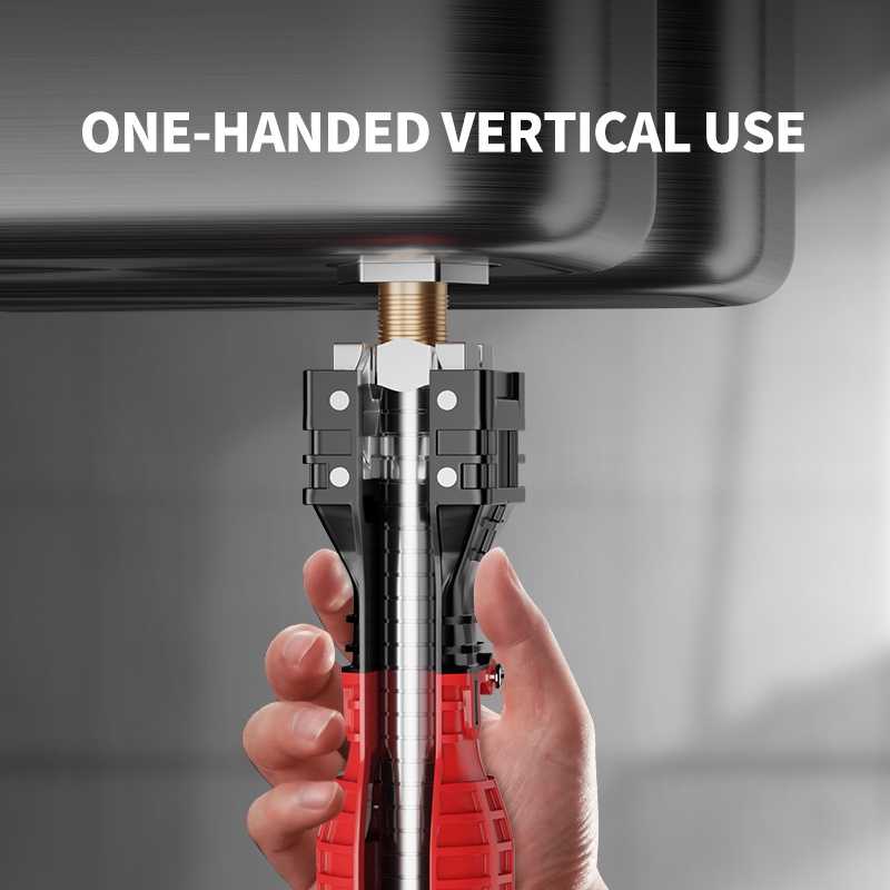 18 in 1 Wrench Repair Plumbing Tool Anti-slip Plumber Bathroom Pipe ...