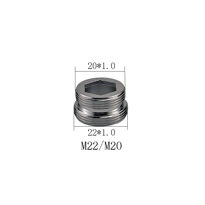 1pc Faucet Adaptor Tap Adapter Internal External Thread Anti-Splash ...