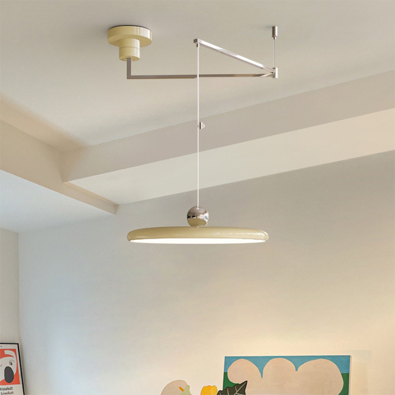 Modern Retractable Pendant Light French Mid-century Bauhaus Dining ...