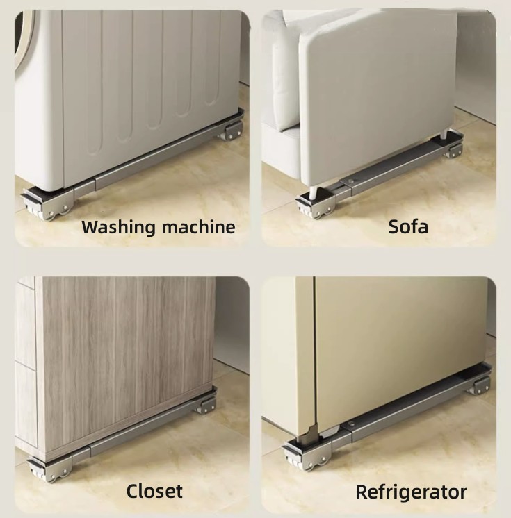 【SG READY STOCK】Washing Machine Base With 360° Wheels Upgrade Fridge ...