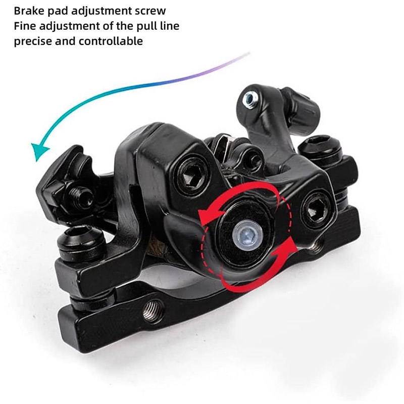 BUCKLOS Mountain Bike Mechanical Brake Disc 160mm Road Bike Caliper Set ...