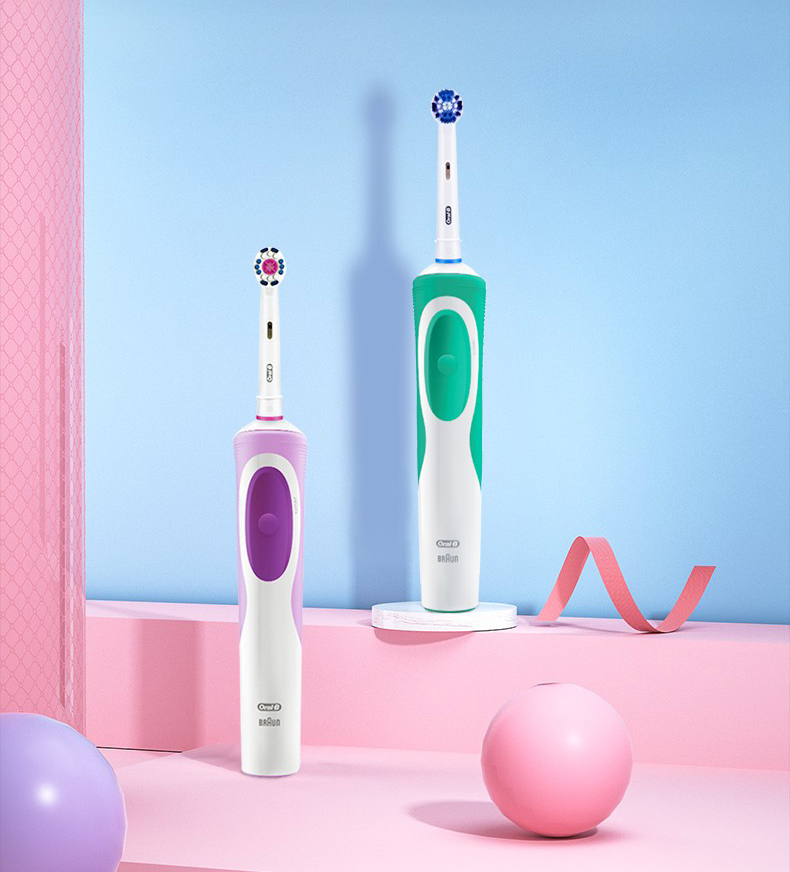 Oral B Vitality Electric Toothbrush Adult Rechargeable Toothbrush ...