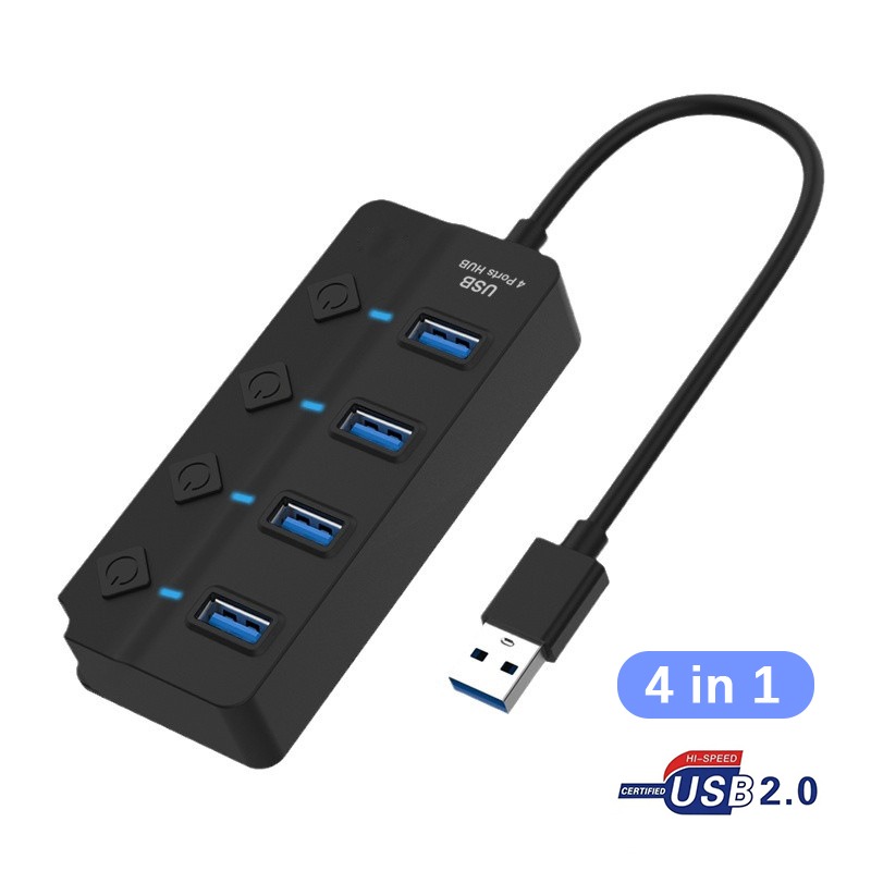 Usb A Hub 7 in 1 USB to USB 3.0 2.0 Splitter Docking Station USB3.0 HUB ...