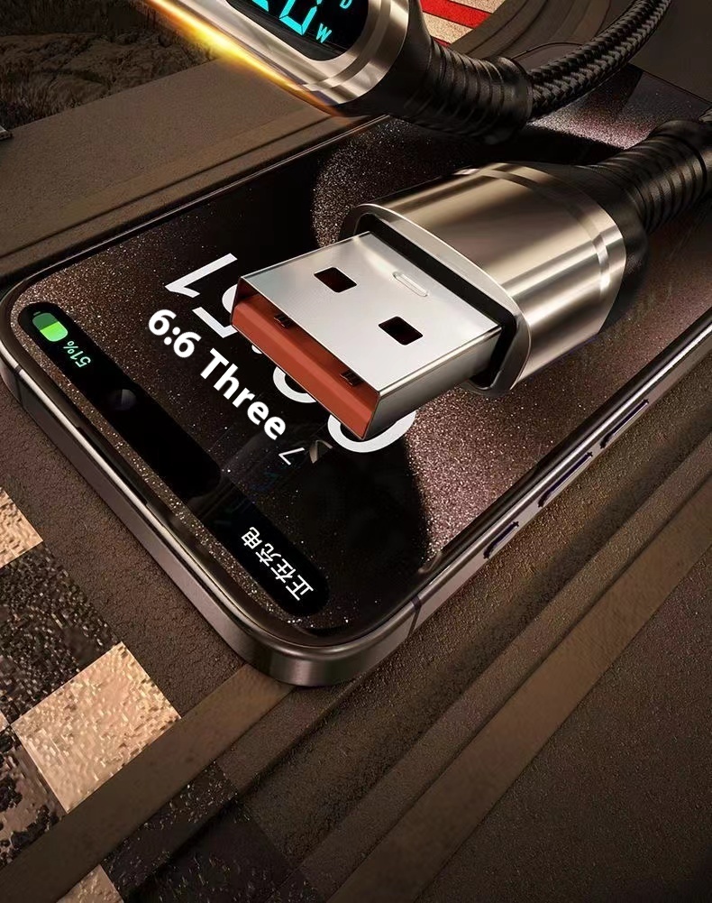 20Mins Full Auto Power Off Intelligent Digital Display Cable 120W Super ...