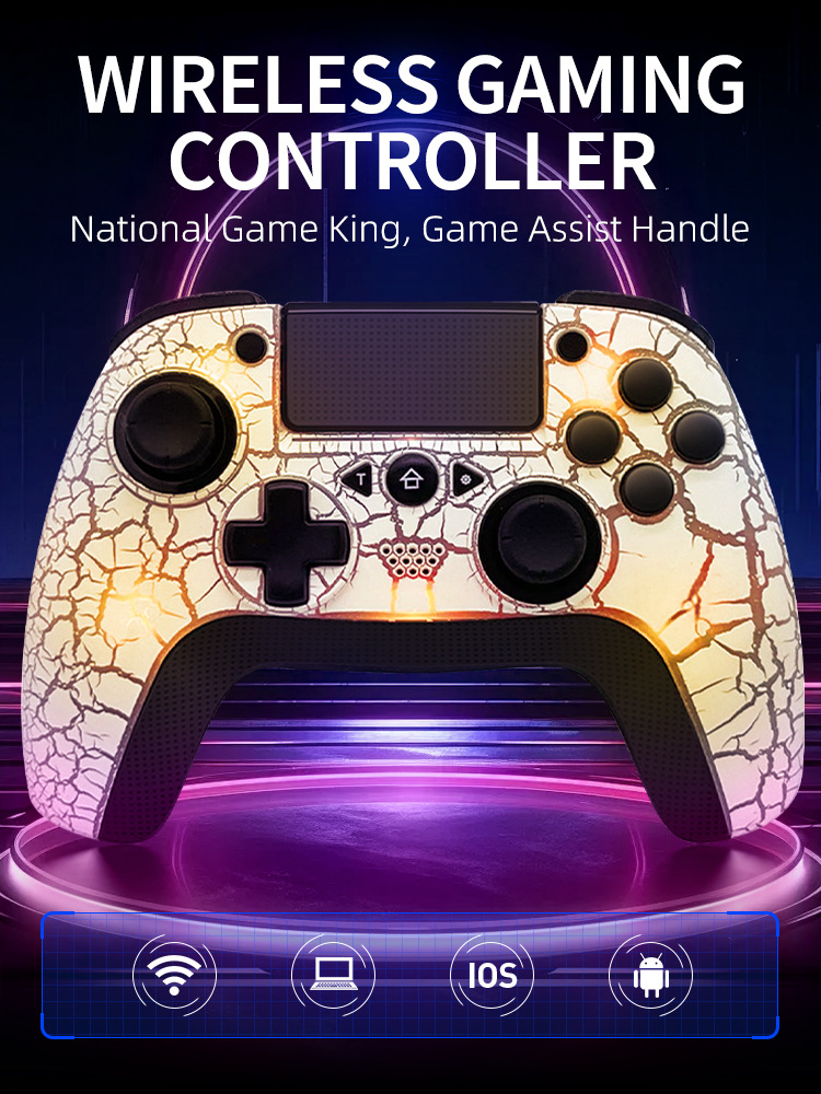 Wireless Controller for PS4, Wireless Remote Gamepad with Unique ...