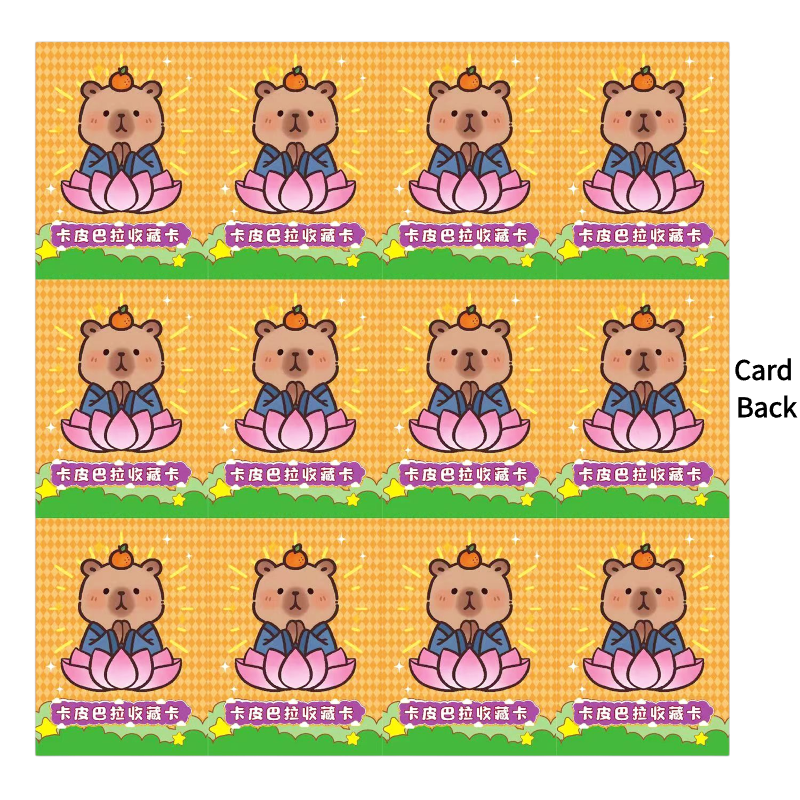 180 Capybara collection cards, good luck capybara, rare flash cards ...