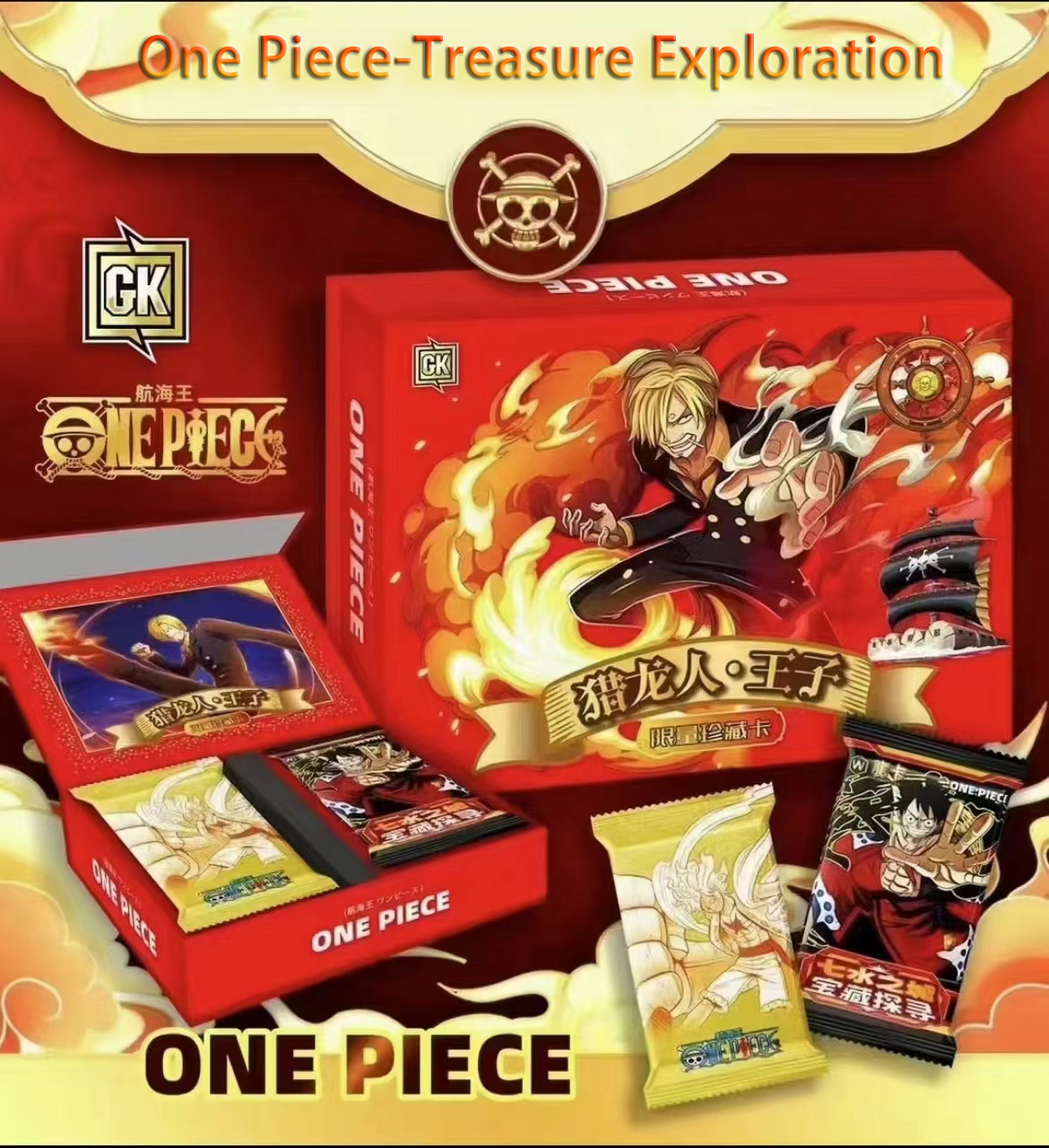 12 GuoKa One Piece Cards Extraordinary Master Luffy/Sanji/Chopper SSR ...