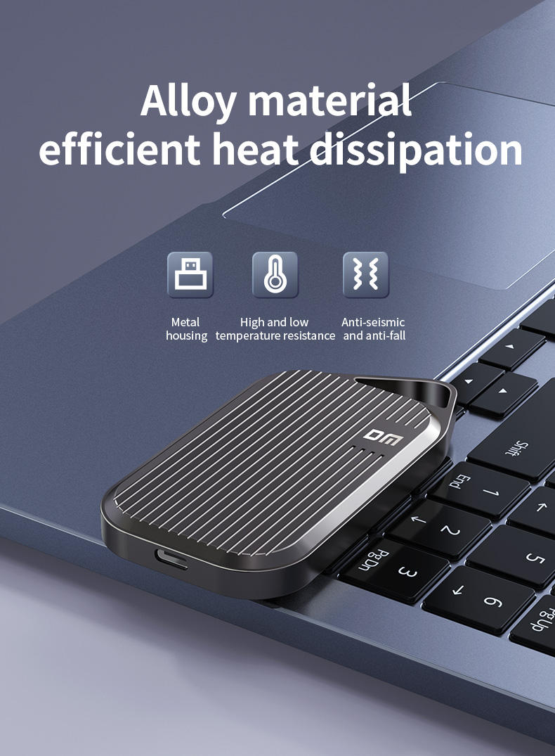 DM FS2000 External Potable Type C Solid State Drive 1TB 2TB Transfer ...
