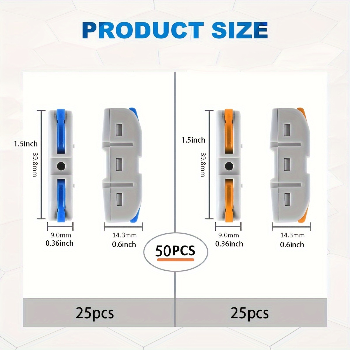 Lever Wire Connectors,Inline Wire Connectors kit for Quick Connect ...