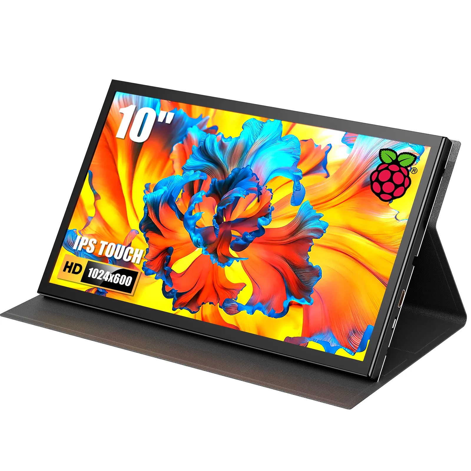 Aprotii 10 Inch Raspi Screen 1024x600 Ips Capacitive Touchscreen