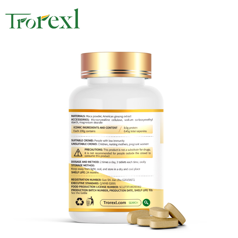 Trorexl Halal 60 Caps/bottle Maca capsule exercise supplement Creatine ...