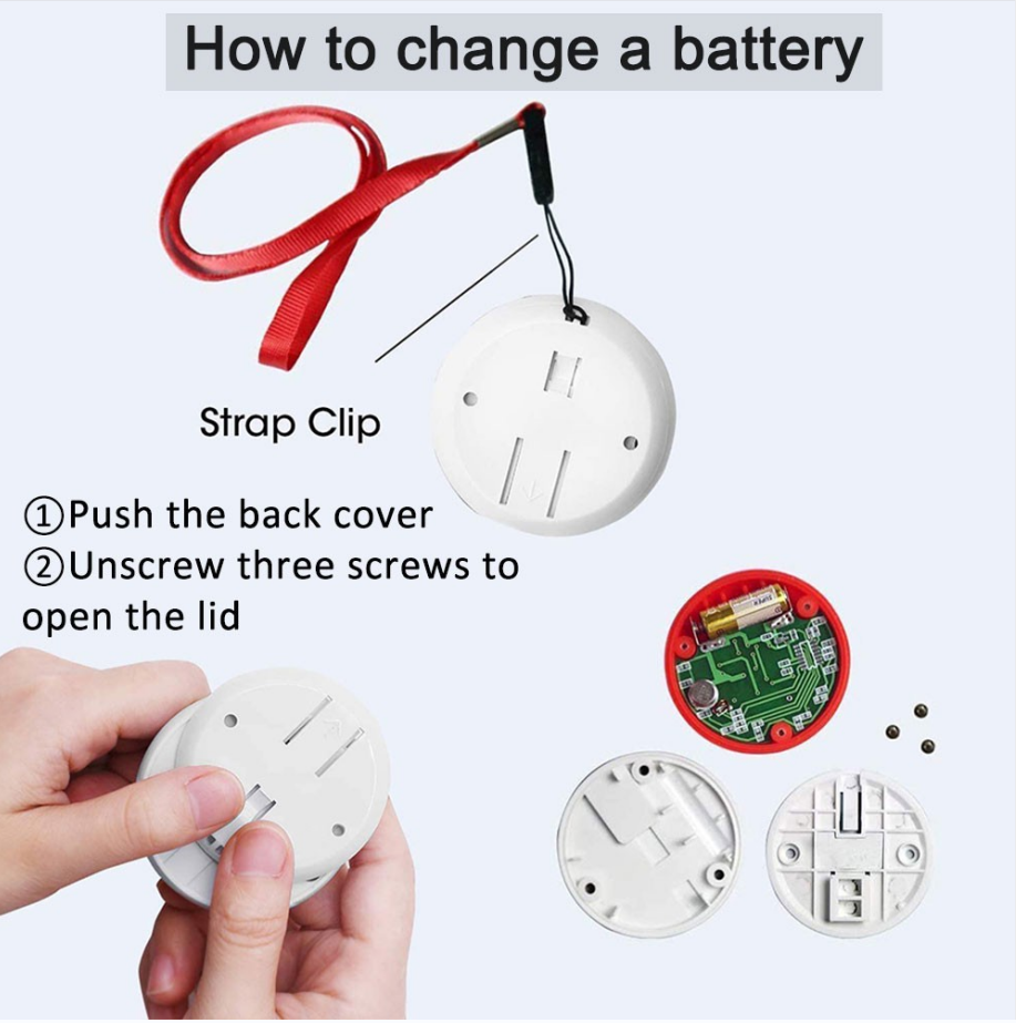 Daytech Waterproof Wireless Call Buzzer for Restaurant Hospital ...