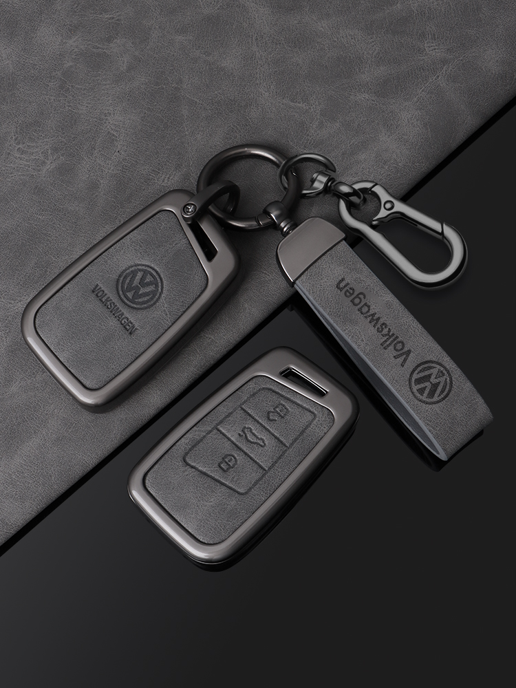 [NEW]Alloy car key Case Cover for VW Volkswagen Polo Golf 4 5 6 7 T5 ...
