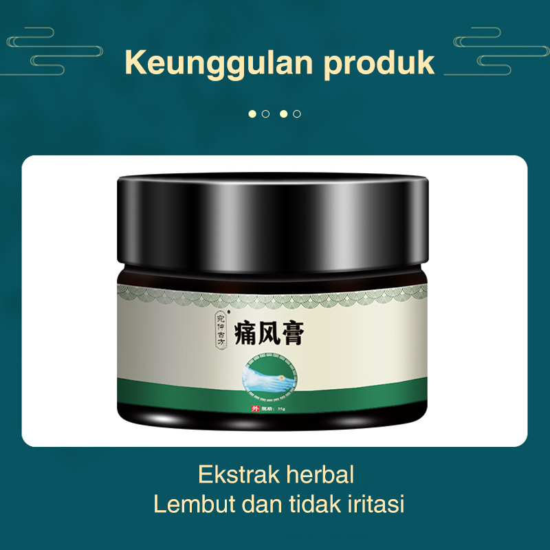 gout ointment ubat gout 35g osteoarthritis joint pain Natural Chinese ...