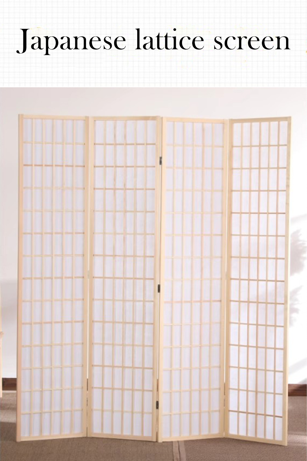 ⭐SG GREATHELP⭐Canvas Divider / Room divider/ Folding Screen / Room ...