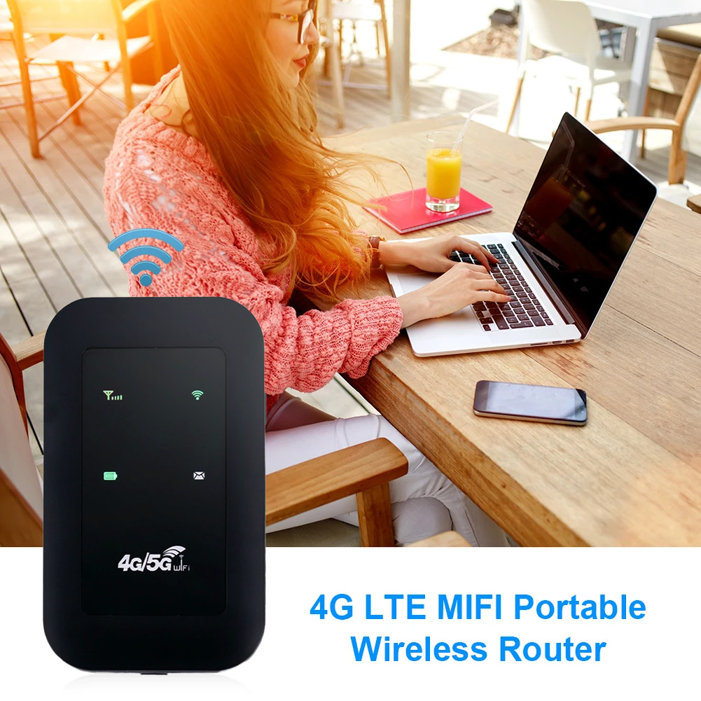4G LTE Wireless Router Portable WiFi Plug-in Card Pocket Router with ...