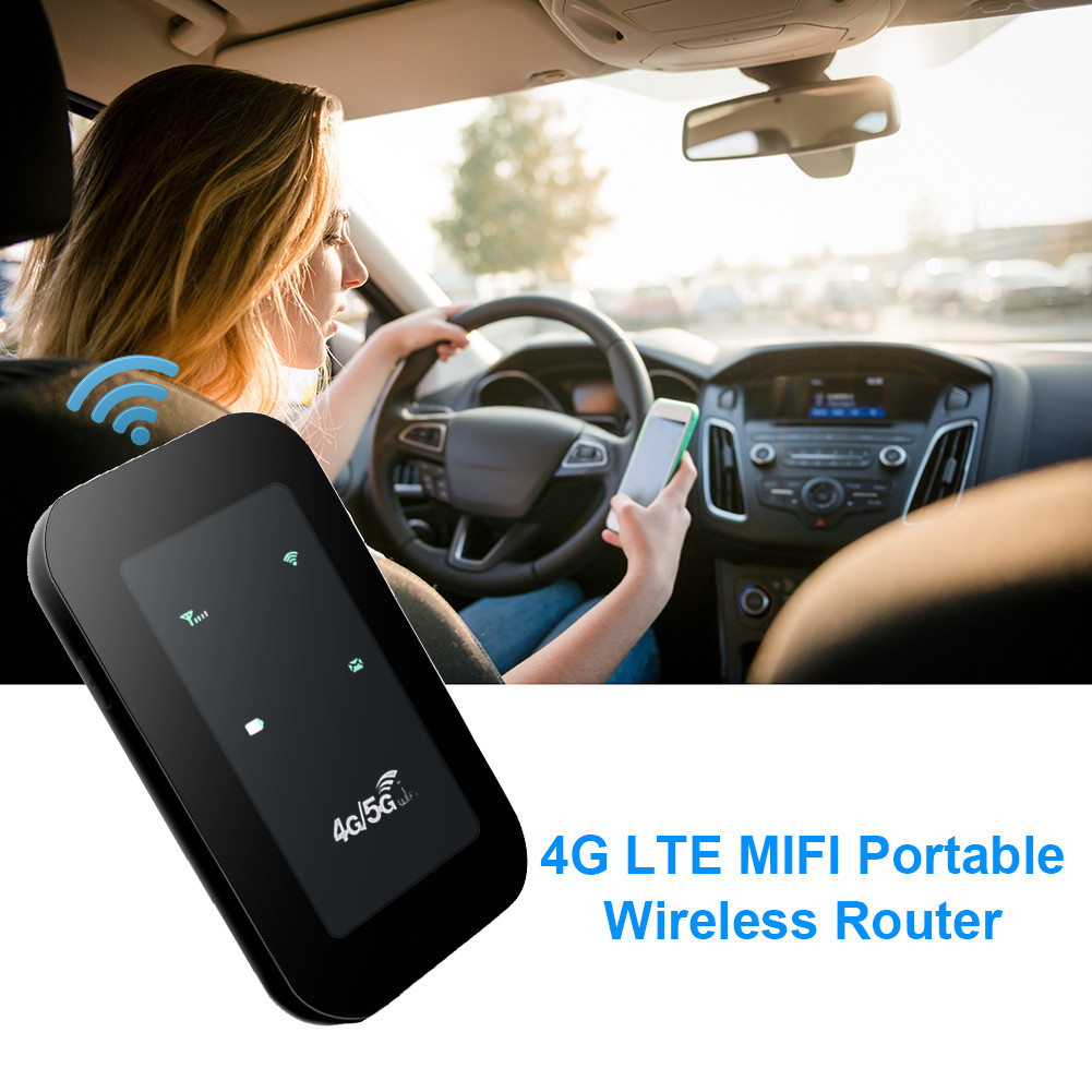4G LTE Wireless Router Portable WiFi Plug-in Card Pocket Router with ...