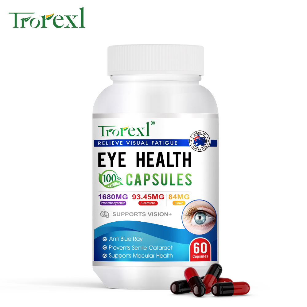 Trorexl 【Bright Eyes】Eye protection capsules carotene Protect eyesight ...