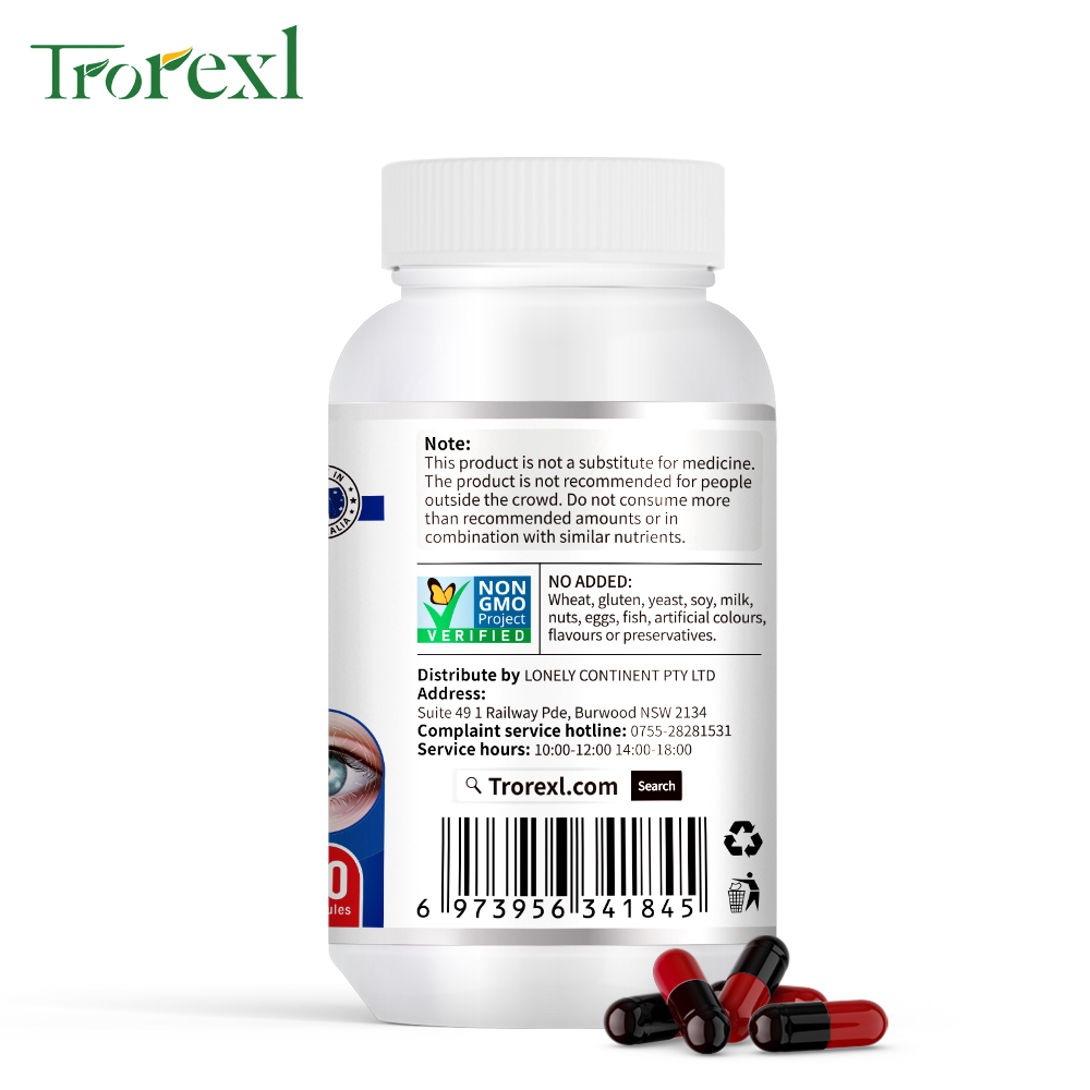 Trorexl 【Bright Eyes】Eye protection capsules carotene Protect eyesight ...