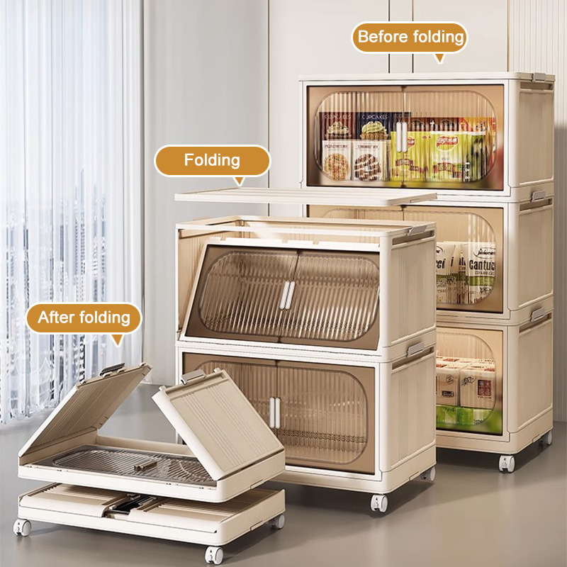 Large Size Foldable Storage Box 1/2/3/4/5 Layers Stackable Storage ...