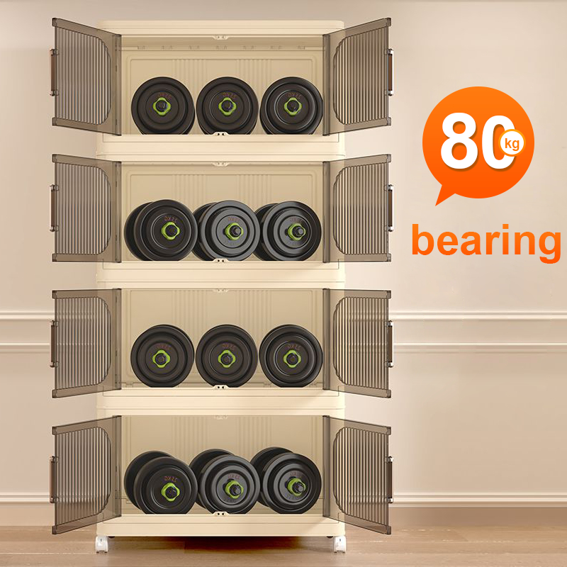 Large Size Foldable Storage Box 1/2/3/4/5 Layers Stackable Storage ...