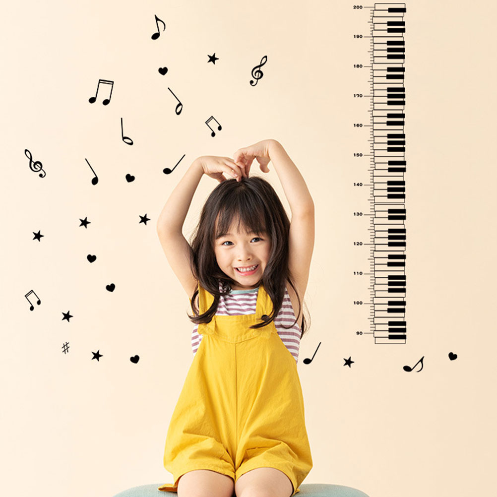 🏠 Baby Height Stickers para sa Bata Pandekorasyon na Removable Wall ...