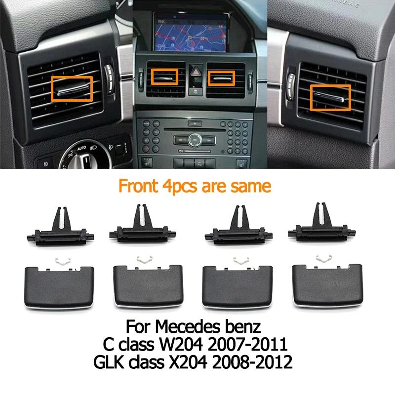 Car Front Air Conditioner Vent Repair Kit A/C Air Vent Outlet Tab Clip ...