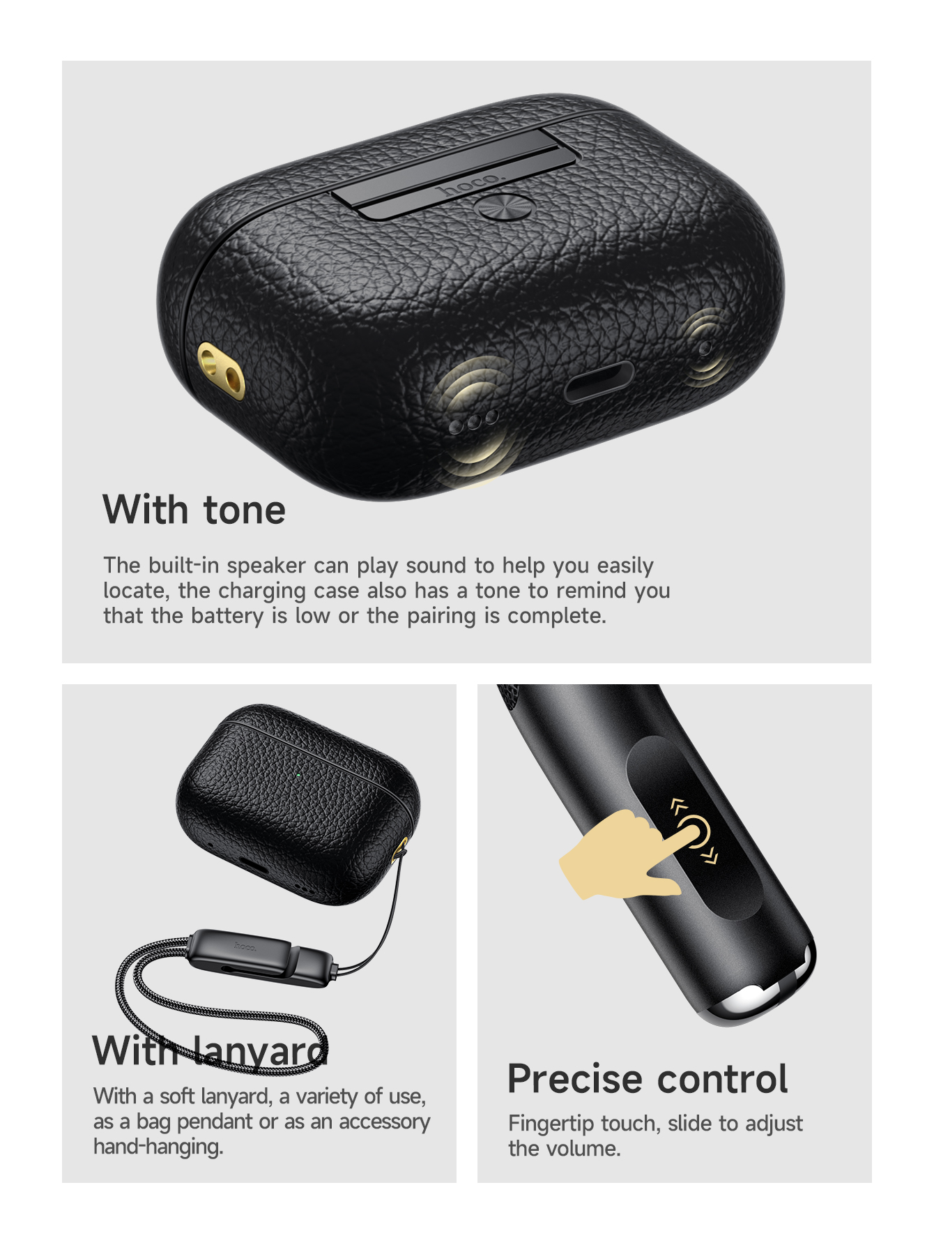 【100% Original】HOCO EQ9 Plus TWS True Wireless Earphone ANC Noise ...