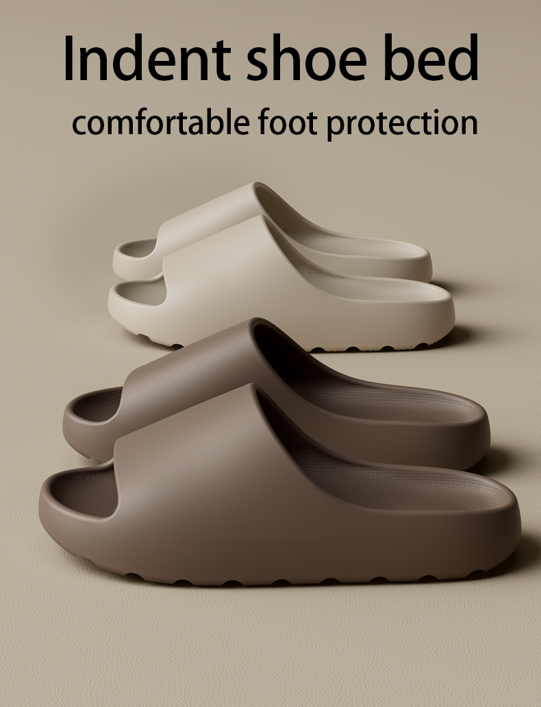 Men's Anti-Odor EVA Non-Slip Slide Sandals Lightweight Shoes for Home ...