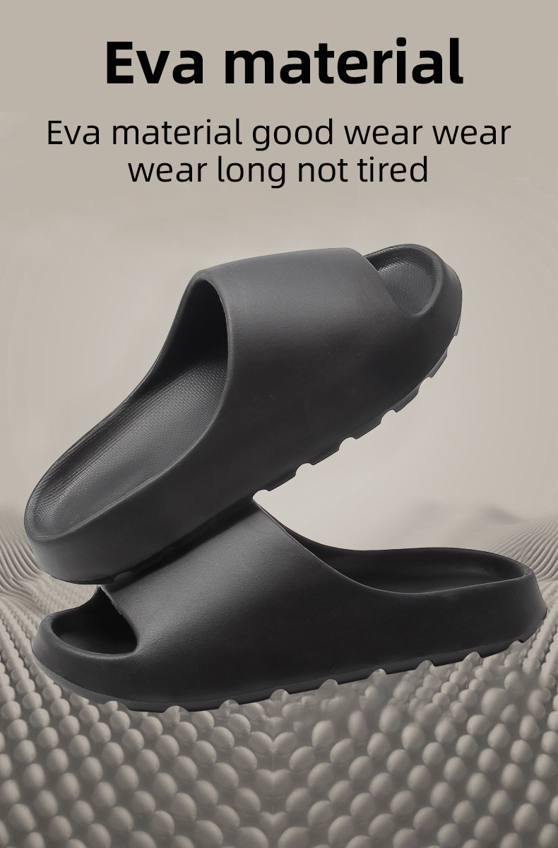 Men's Anti-Odor EVA Non-Slip Slide Sandals Lightweight Shoes for Home ...