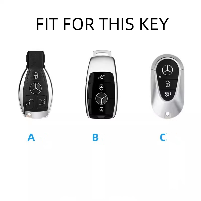 Mercedes-Benz Gradient Key Shell E300L C260l C200 Glb A200l S-Class ...