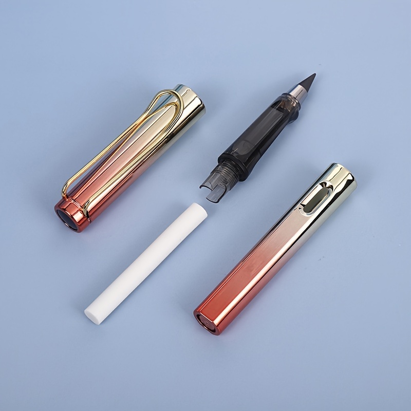 11pcs New Style Eternal Pencil Black Technology Can't End Pencil ...