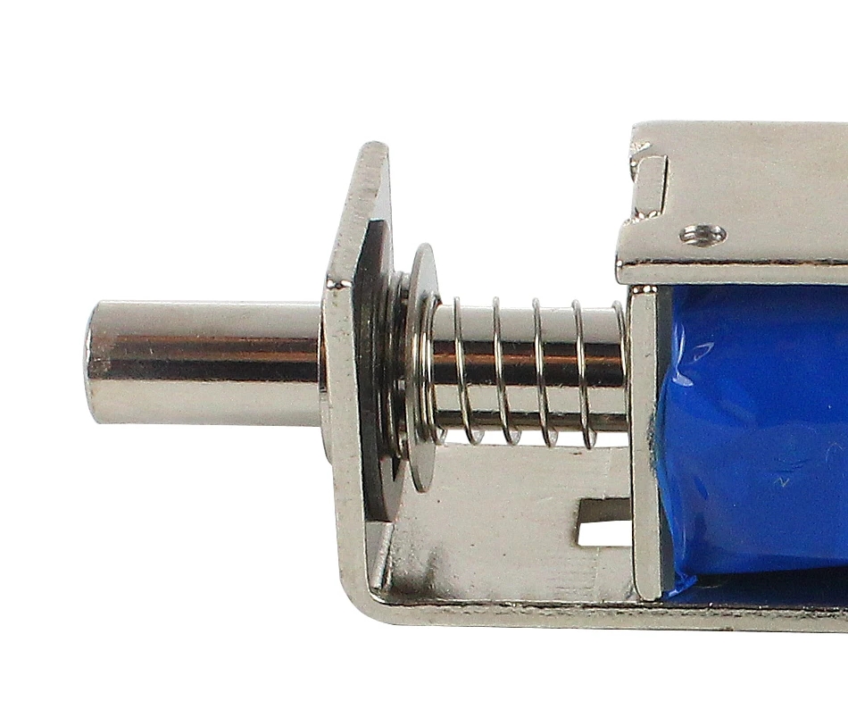 DC12V 24V electric control door lock electromagnetic lock solenoid ...