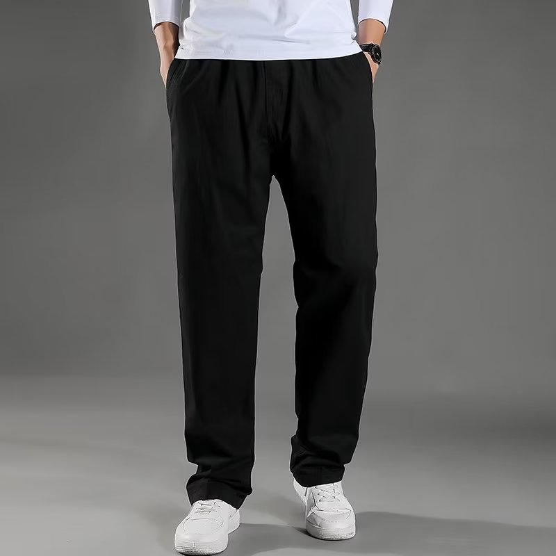 1017 Casual Pants Men Loose Straight Trousers Spring Autumn Overalls ...