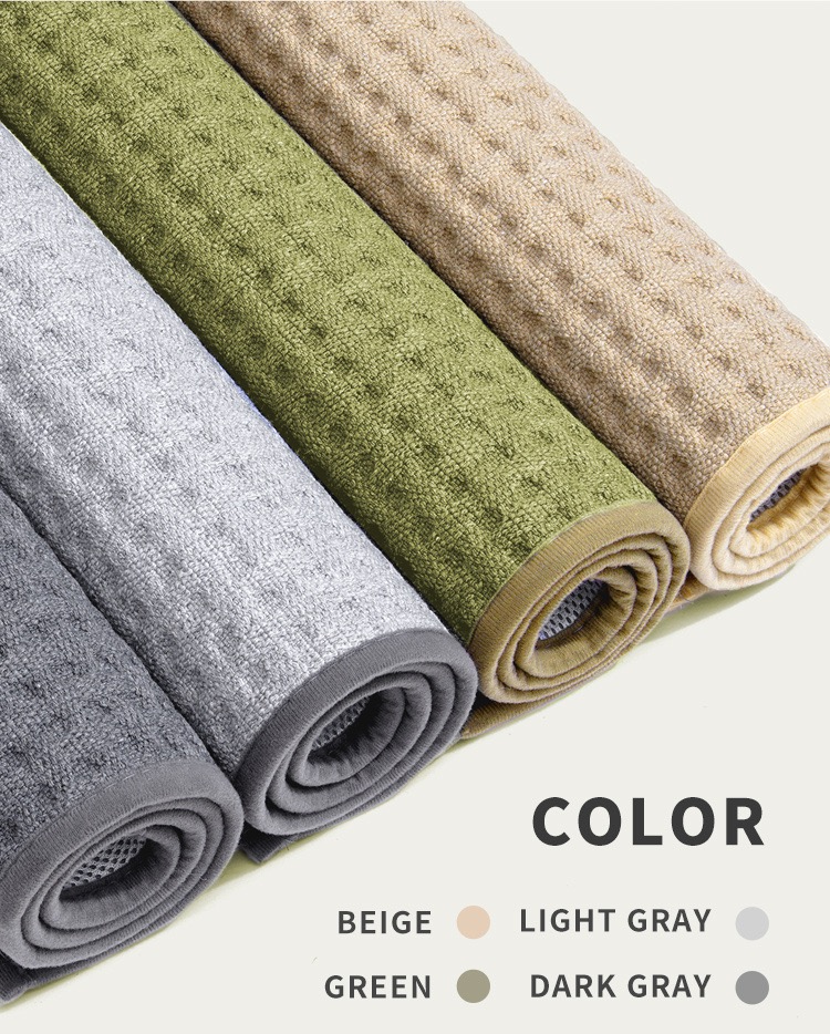 Kitchen mat,Blended material Japanese solid color floor mat,Size 45 ...
