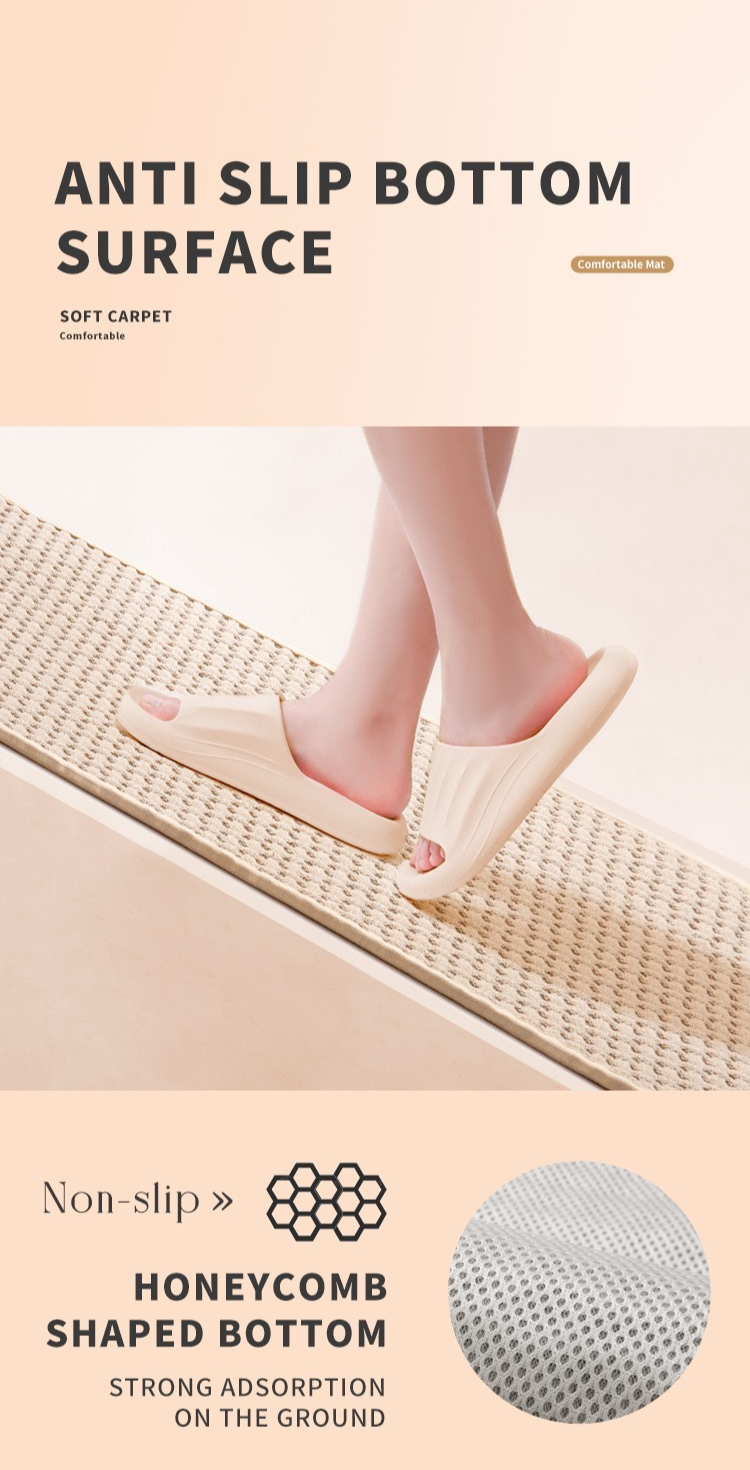 Kitchen mat,Blended material Japanese solid color floor mat,Size 45 ...