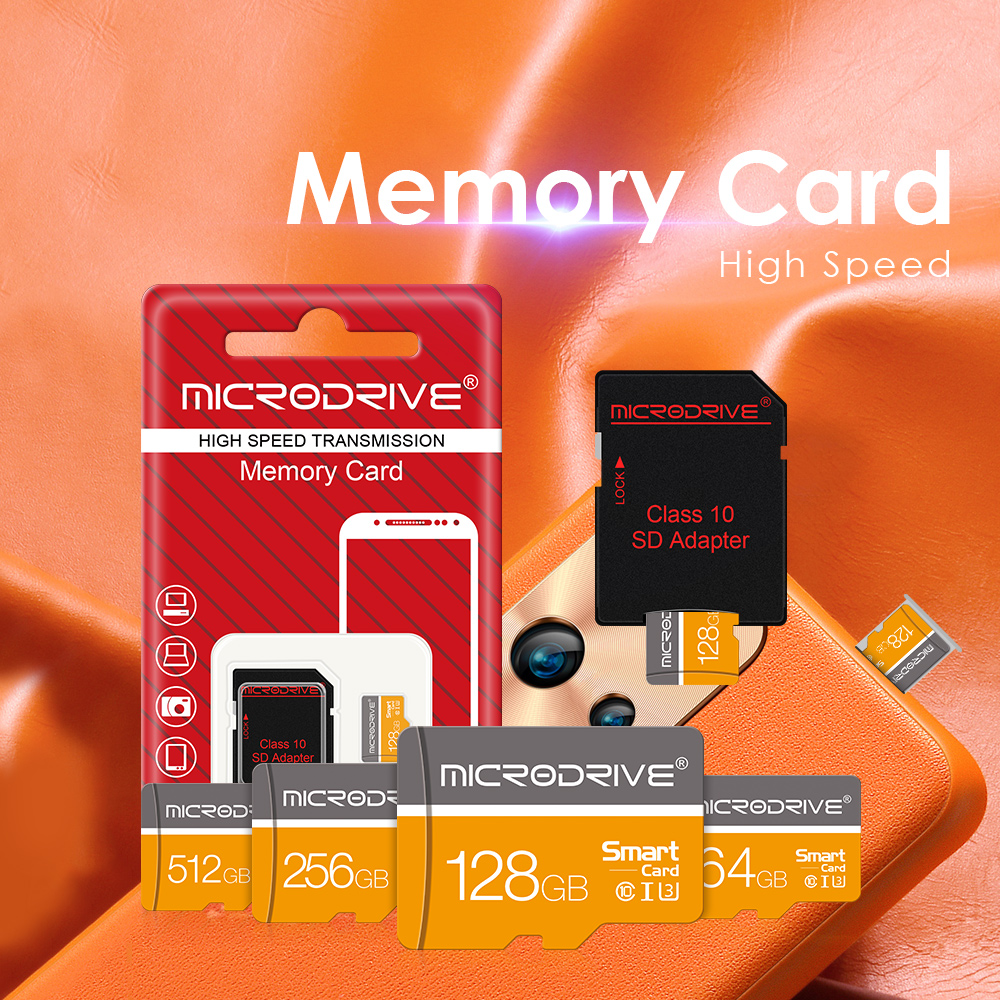 Micro SD Card Memory Card Class 10 128GB 4K High Speed Cartao De ...